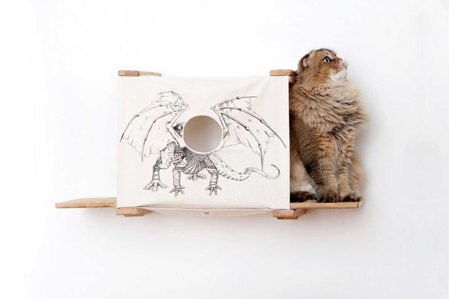 Cat Cubby for Wall - Covered Cat Bed – Loving Cats Worldwide®